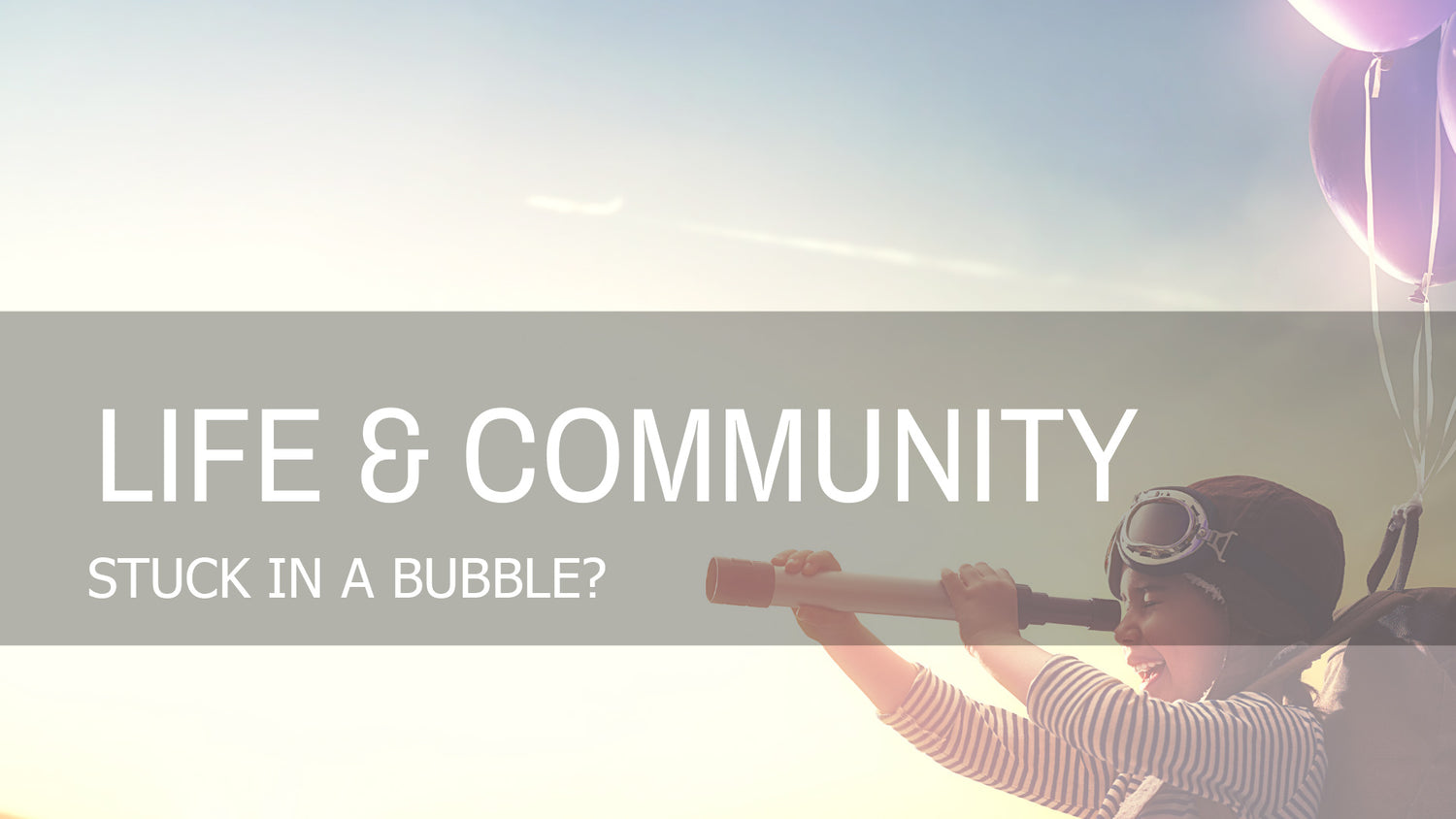 Stuck in a Bubble? – Fluid Health & Fitness Shop